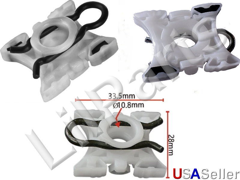 Window Regulator Sliding Pivot Clip Replaces BMW 3 5 7 51321938884 ...
