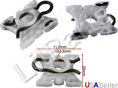 Window Regulator Sliding Pivot Clip Replaces BMW 3 5 7 51321938884 ...