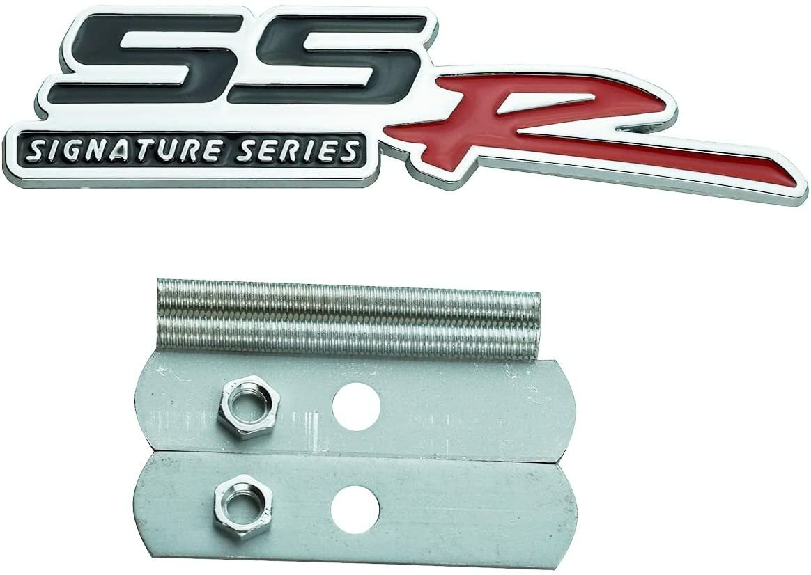 1Pc Grille SS R SSR Signature Series Emblem Sticker Badge Logo ...