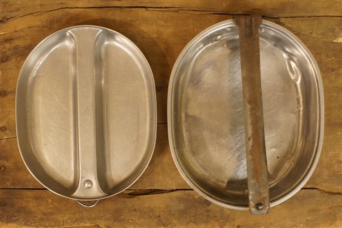 WWII 1944 US Military Metal Mess Kit Pan | eBay