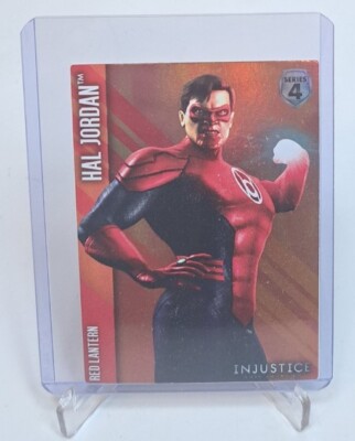 DC Injustice Gods Among Us Red Lantern Hal Jordan 69/130 Series 4 Holo ...