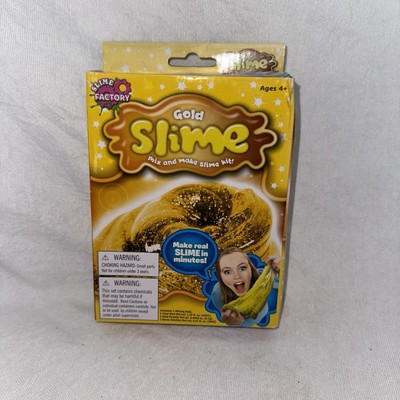 Slime Factory GOLD SLIME - Mix and Make Slime Activity Kit - Quick DIY ...