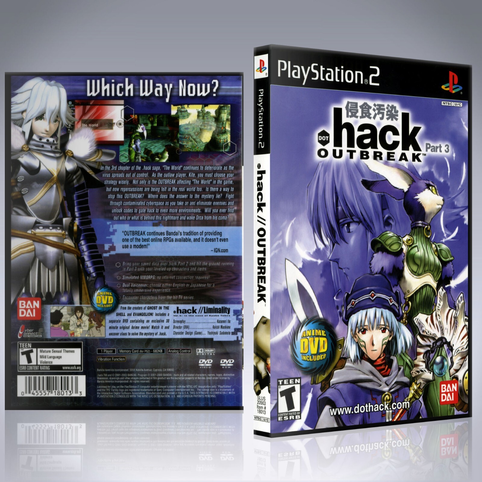 PS2 - NO GAME - Dot Hack - Quarantine | eBay