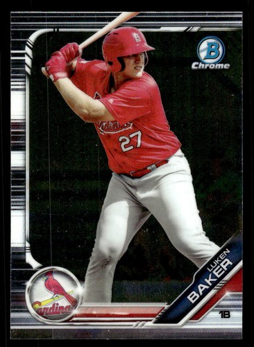Luken Baker 2019 Bowman Draft #BDC-173 Chrome St. Louis Cardinals | eBay