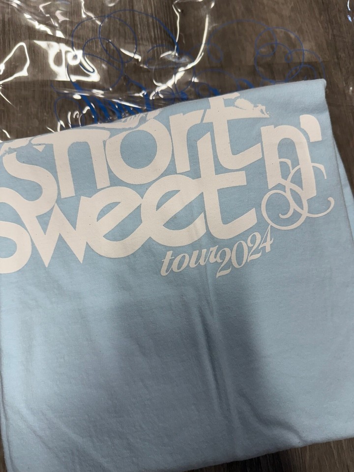 Sabrina Carpenter Short N’ Sweet Tour VIP Merch Pack - Size Small ...