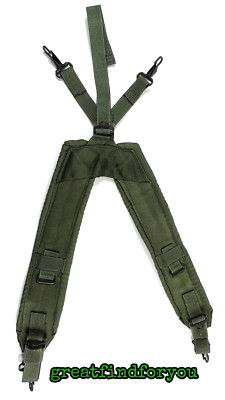 MILITARY USGI ISSUED LC-2 ALICE LOAD BEARING SUSPENDERS - OD | eBay
