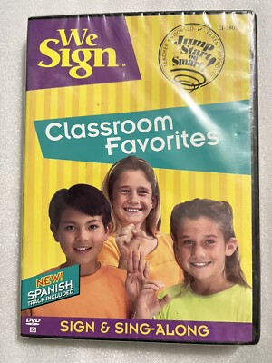 We Sign - Classroom Favorites Sing-Along (DVD, 2006, Educational ...