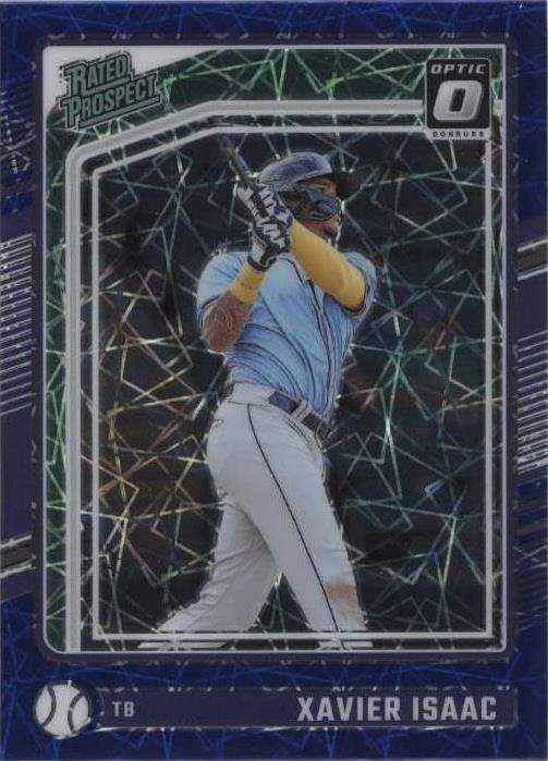 2024 Panini Donruss - Optic Rated Prospects Xavier Isaac #123 Blue ...