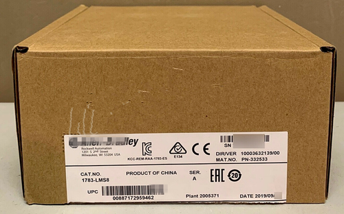 New Allen Bradley Sealed 1783-LMS8 Ser A Stratix 2500 8-Port Managed ...