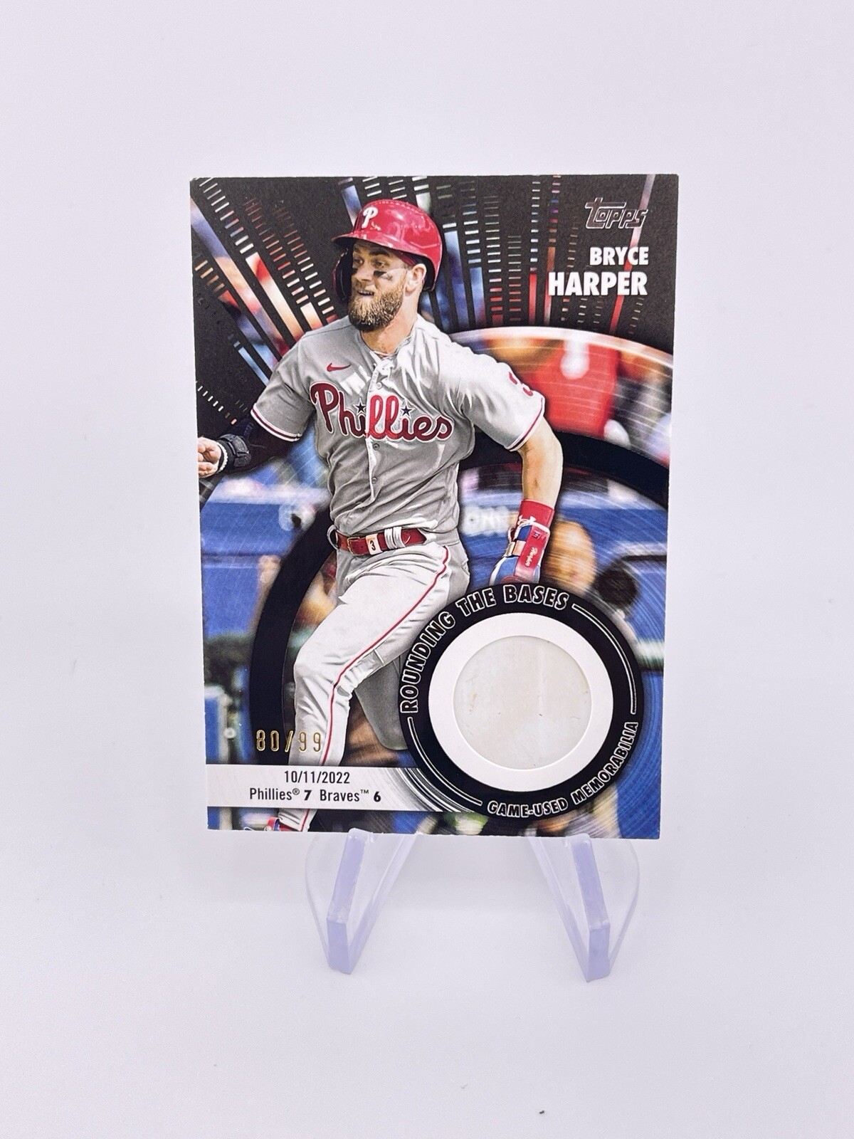 2024 Topps Series 2 - Rounding the Bases Relics Bryce Harper #RTB-BH ...