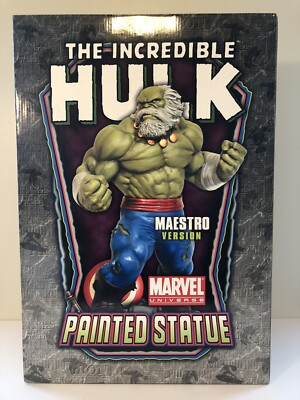 Bowen Designs MAESTRO HULK Statue ARTIST PROOF Signed/Drawing By RANDY ...