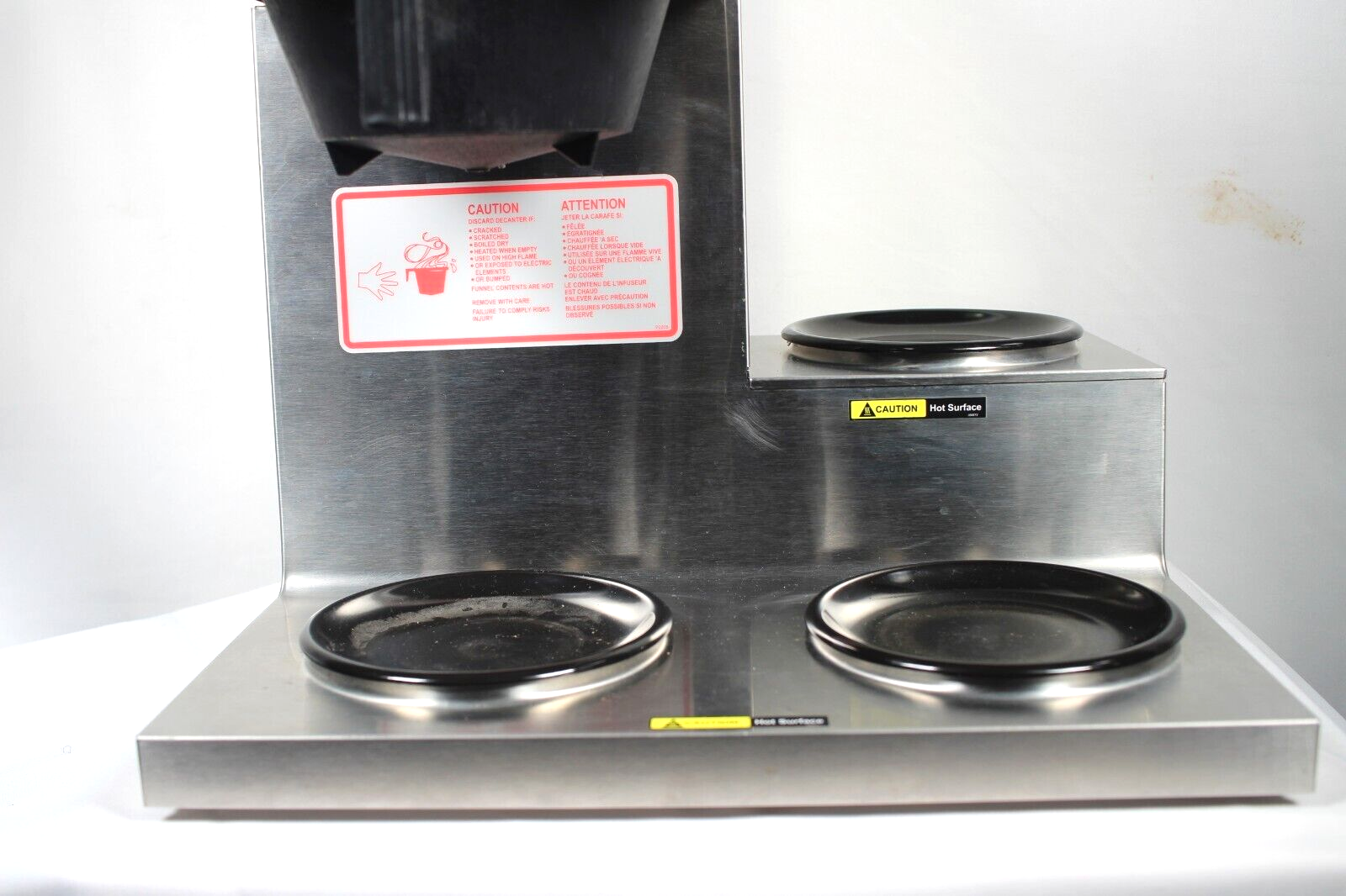 BLOOMFIELD 8571 COMMERCIAL POUR-OVER COFFEE BREWER COFFEE POT DOE NOT ...