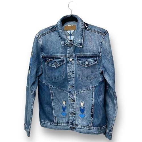 NWT BlankNYC x Free People Pub Crawl Jacket S Western Embroidered ...