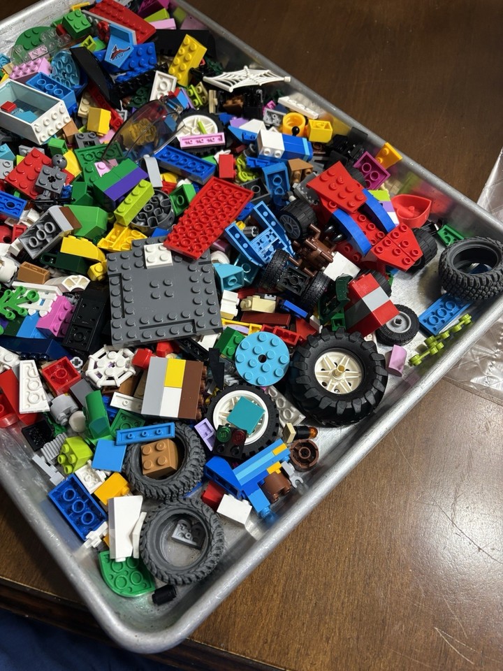 Legos 2+Lbs Bulk Lot Assortment Building Blocks Parts Pieces Assorted ...