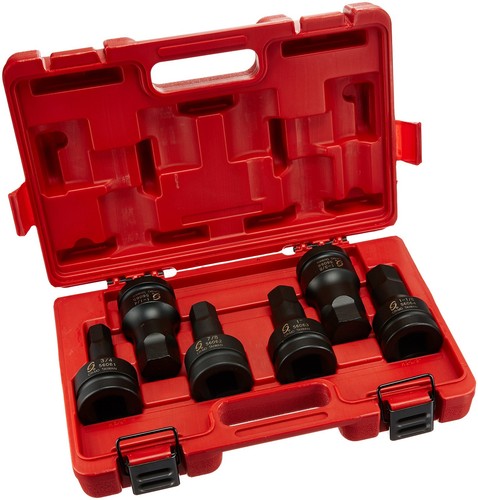 Sunex 5606 6 Piece 1" Drive Sae Hex Driver Impact Set 613364068984| eBay