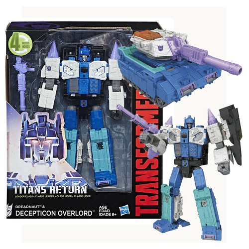 Transformers Titans Return Leader Class DREADNAUT & DECEPTION OVERLORD ...