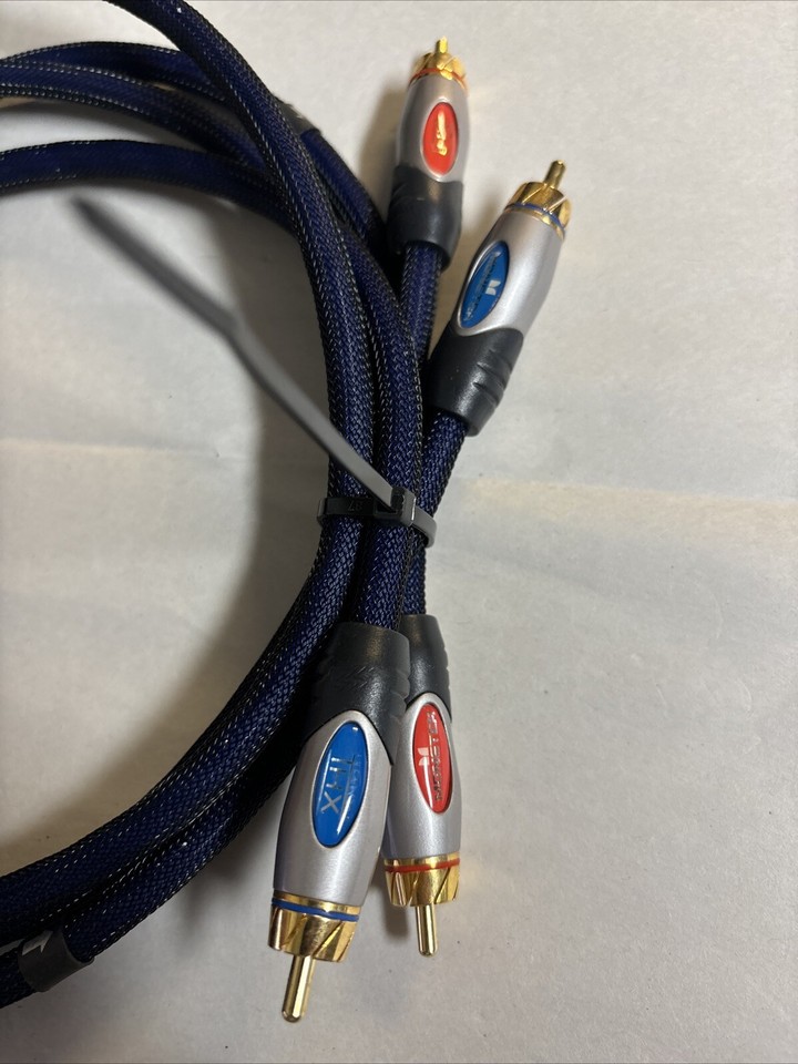 Lot 2 Monster Cable THX Braided Audio 4ft Cables @MB203 | eBay