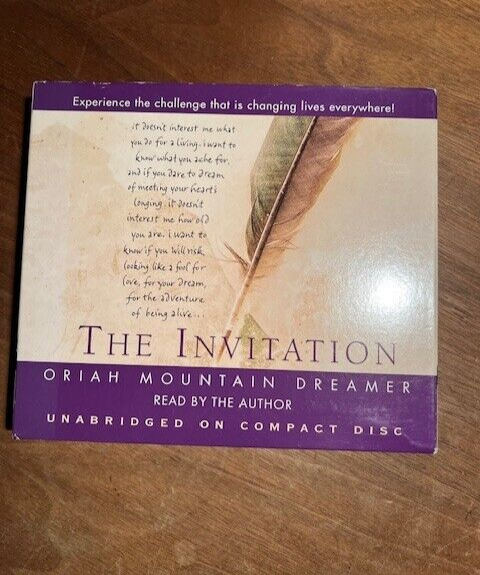 The Invitation by Oriah Mountain Dreamer 9780694524631| eBay