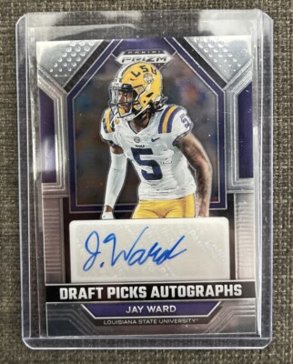 2023 Panini Prizm Draft Picks Jay Ward RC Auto #DPA-JAW Vikings Rookie ...