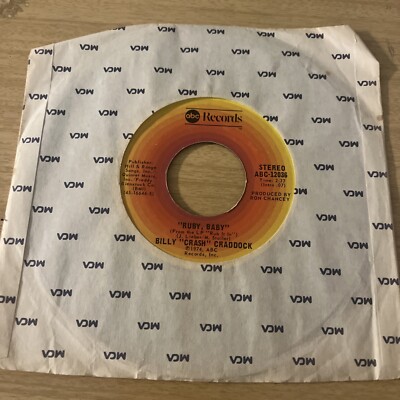 Country 45 Billy 'Crash' Craddock - Walk When Love Walks / Ruby, Baby ...