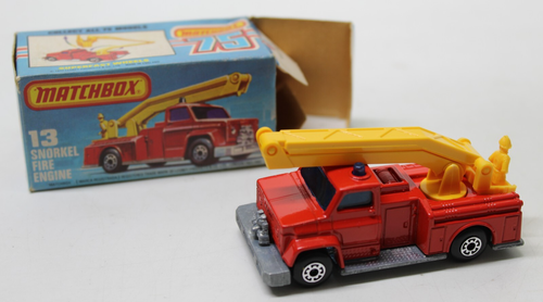 Matchbox superfast 13 snorkel fire engine in Original box | eBay