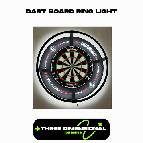 Dart Board Ring Light Mount 3D Printed UK | eBay UK