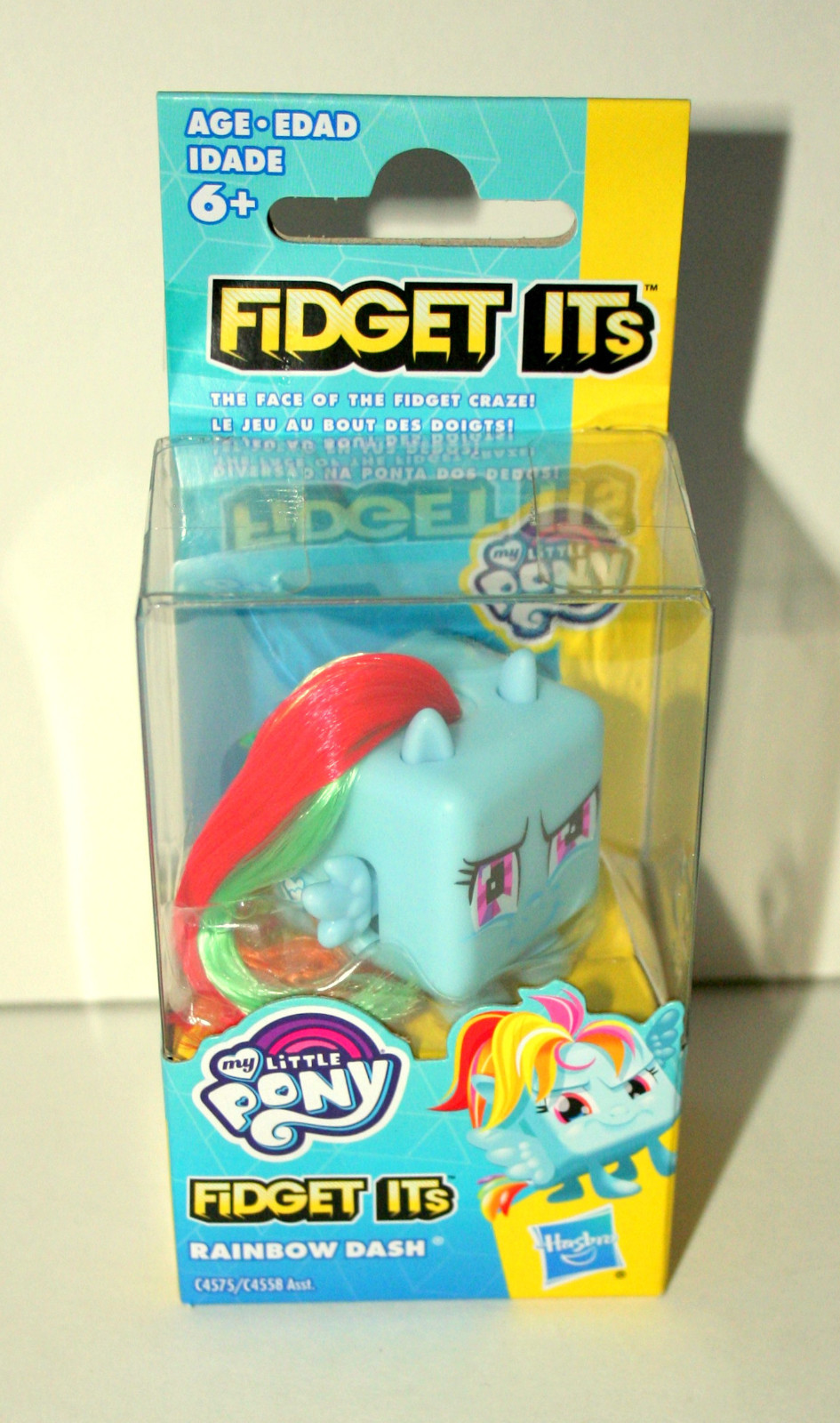 My Little Pony Rainbow Dash Fidget Its Figure New NOS MIB | eBay