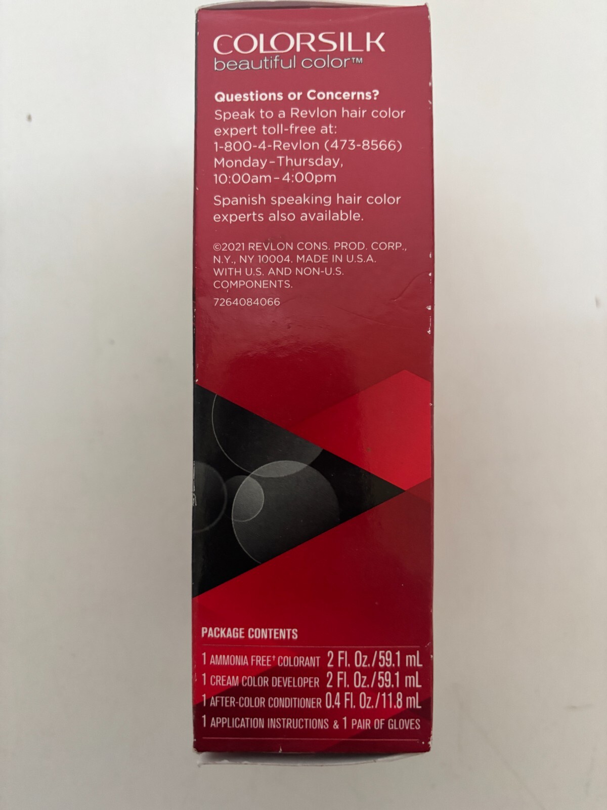 Revlon Colorsilk Beautiful Color Permanent Hair Color #66 Cherry Red 1 ...