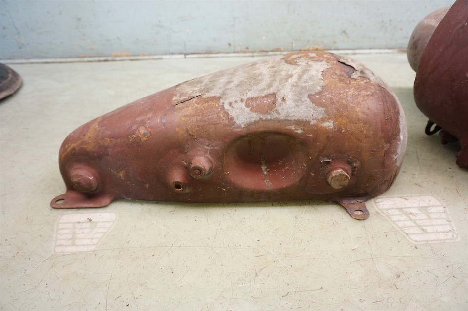 Harley Solo WL WLA Panhead Knucklehead Flathead G *2231A Gas Tank Oil ...