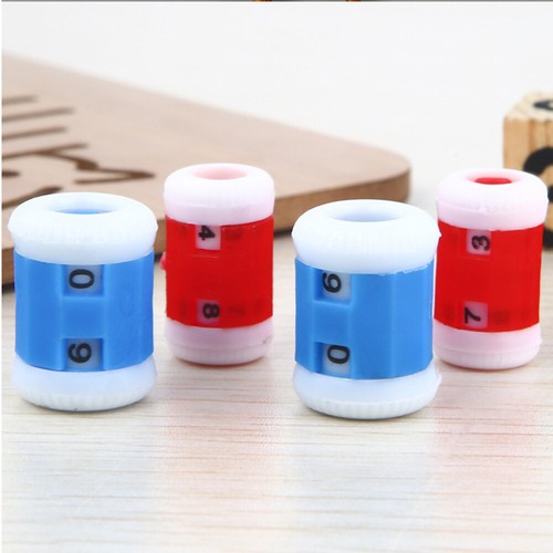 10 Pcs Knitting Needle Counter Counting Tool Recorder Crocheting ...