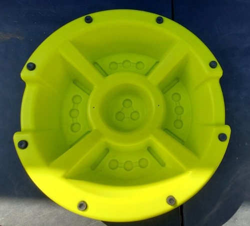 Zumba Fitness Step Up Riser Aerobic Round Plastic Lime Green Platform ...