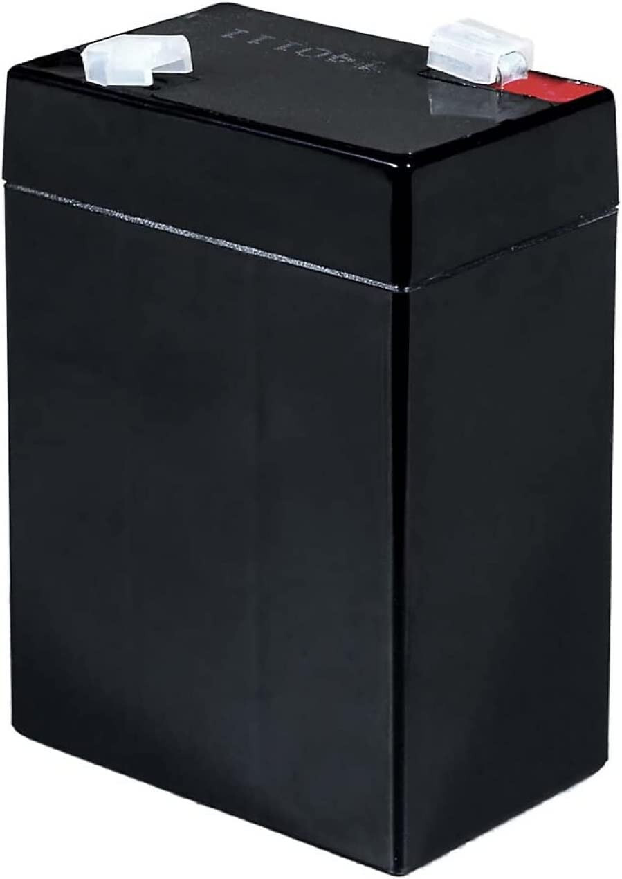 Rechargeable Battery 6 Volt Torch Battery Sealed Lead Acid 4.5AH 6V 4.0 ...