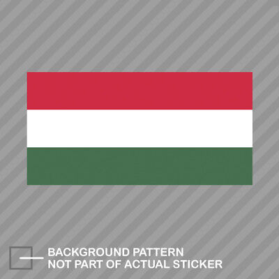 Hungarian Flag Sticker Decal Vinyl Hungary HUN HU | eBay