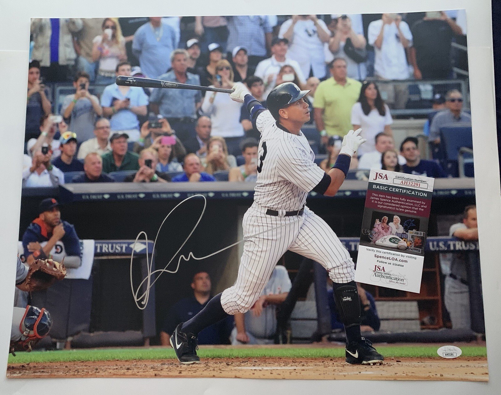 ALEX RODRIGUEZ AROD Autographed Signed 16x20 Photo Picture Yankees ...