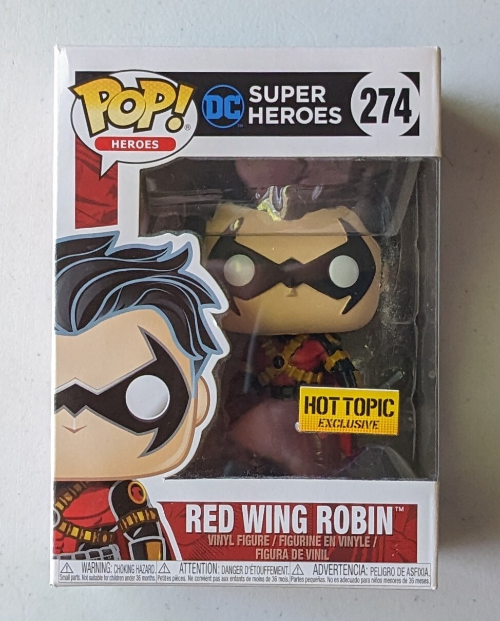 Funko Pop! Vinyl: DC Universe - Red Wing Robin - Hot Topic (Exclusive ...