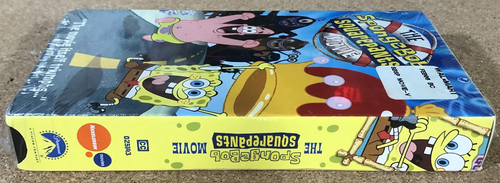 Spongebob Movie Vhs