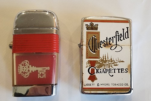 Lot Of 2 Vintage Lighters Westerfield And Scripto VU Lighter With ...