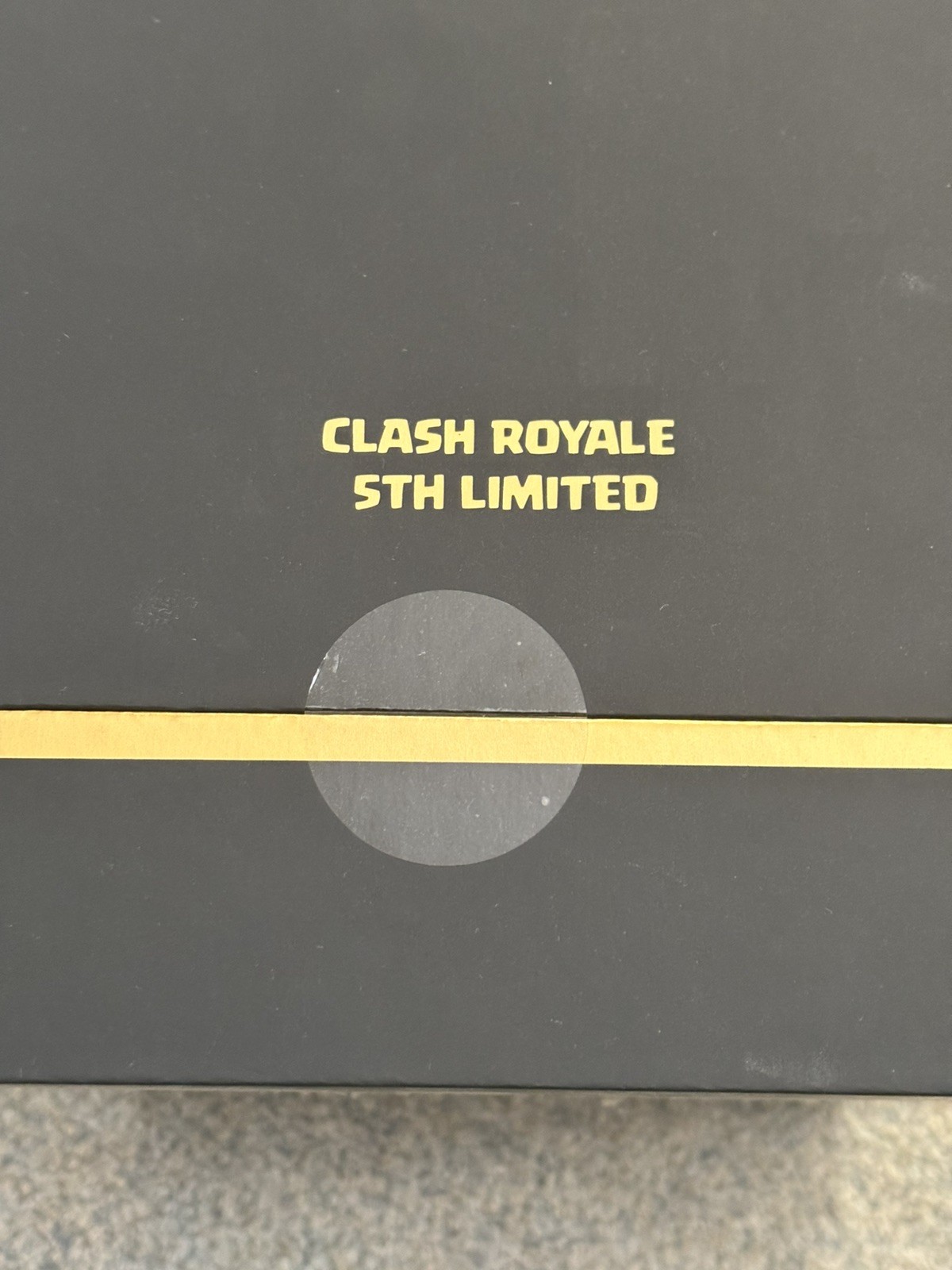 New Supercell Clash Royale Golden Prince 5th Anniversity Statue Limited ...