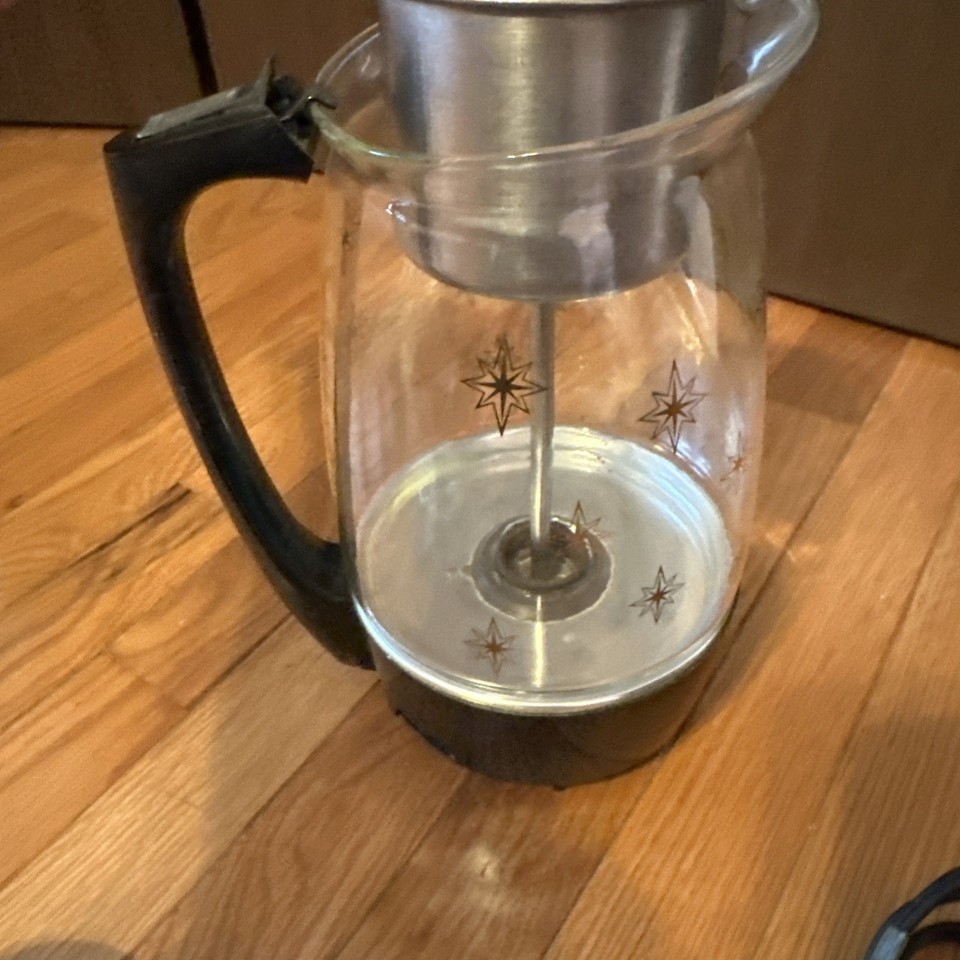 Vintage Proctor Silex Citation Atomic Star Burst Coffee Percolator ...