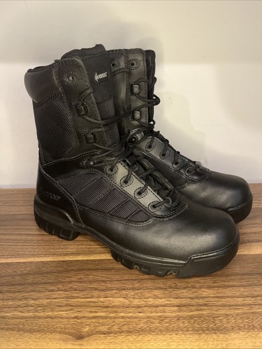 Bates Womens Sz 9.5 M Tactical Lightweight Soft Toe Combat Boots Black ...