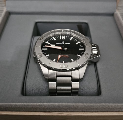 Hamilton Like New Khaki Navy Frogman 46mm | eBay
