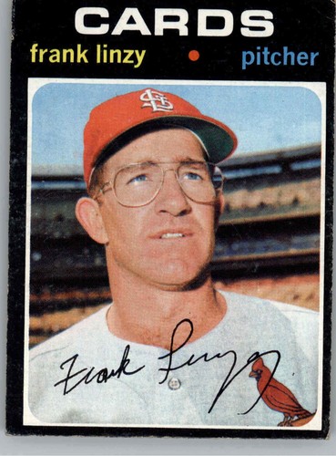 1971 Topps 551 Frank Linzy VG St. Louis Cardinals | eBay
