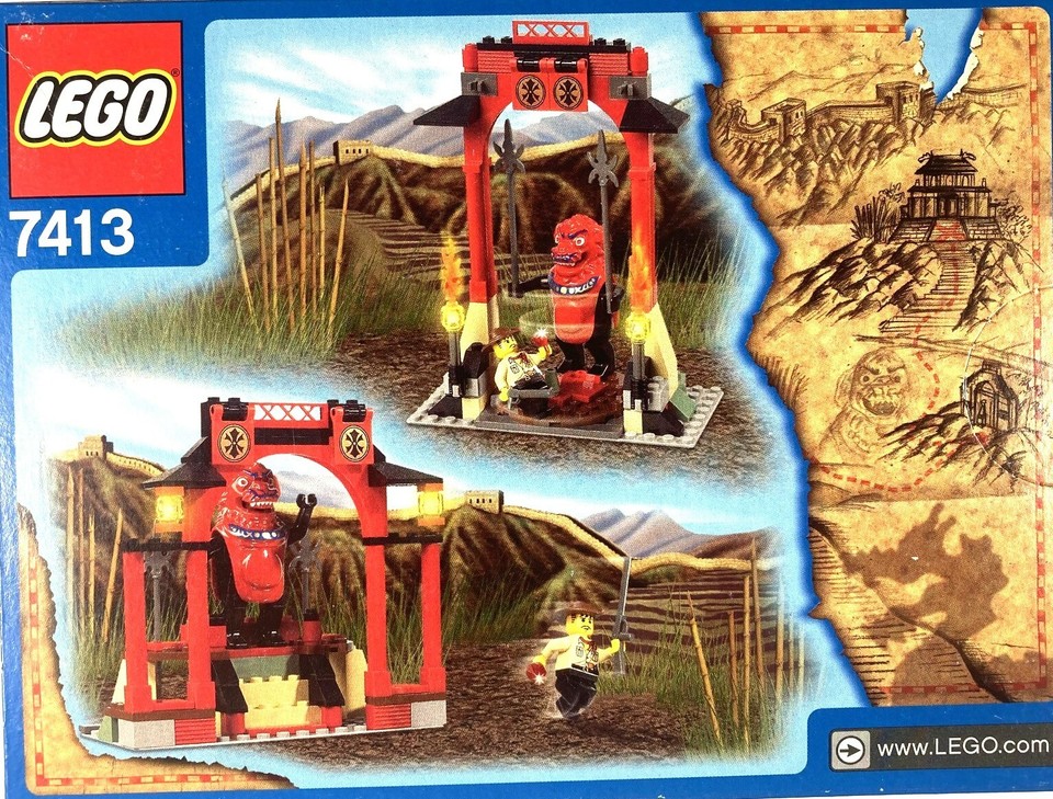 Lego 7413 Adventures Orient Expedition Passage of Jun-Chi MISB PERFECT ...