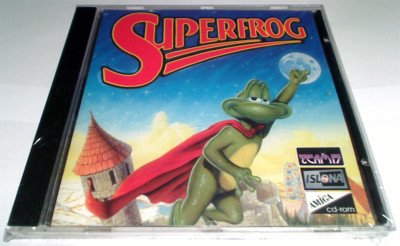 Superfrog Commodore Amiga CD32 CD-ROM Islona CD Version New Sealed | eBay