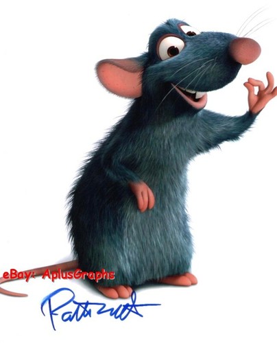 PATTON OSWALT... Ratatouille's Remy (Disney) SIGNED | eBay
