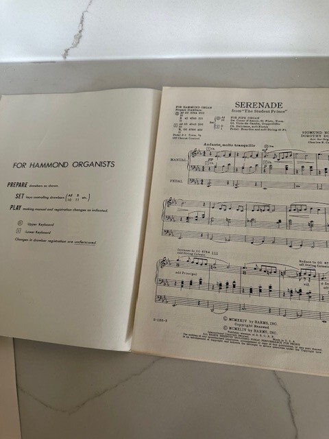 Vintage Organ Piano Sheet Music and Song Books YOU CHOOSE! | eBay