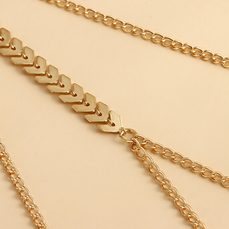 European And American Style Sexy Elastic Belt Airplane Chain Beach Leg ...