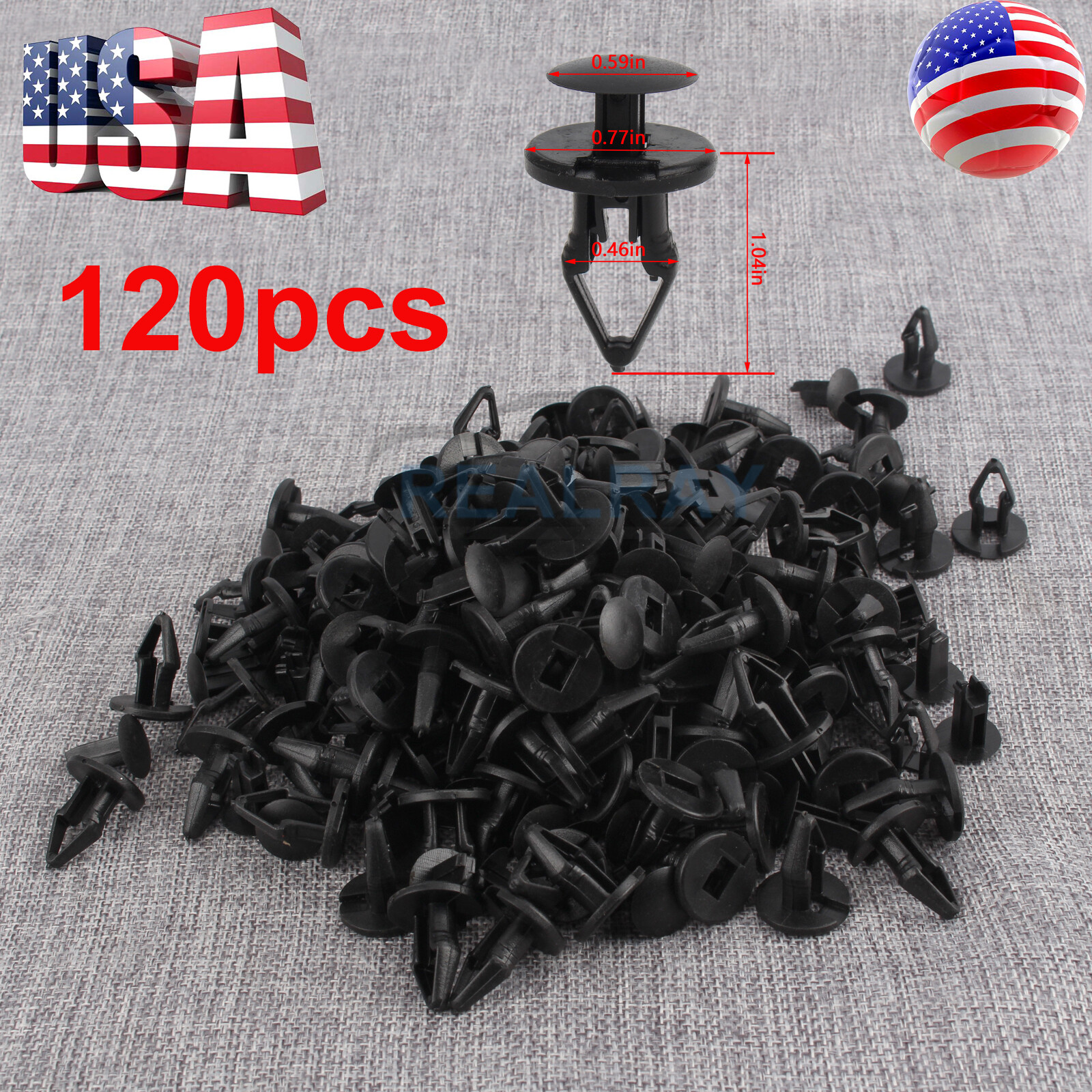 For GMC Sierra 1500 2500 3500 Yukon Clip Push-Type Fastener Retainer ...