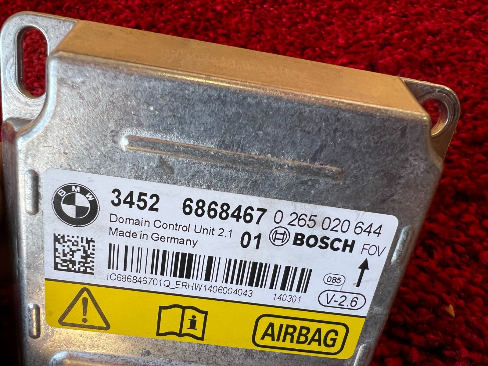 2011-2017 BMW F25 X3 ICM Hydro Control Unit Module 64K | 34526860969 ...