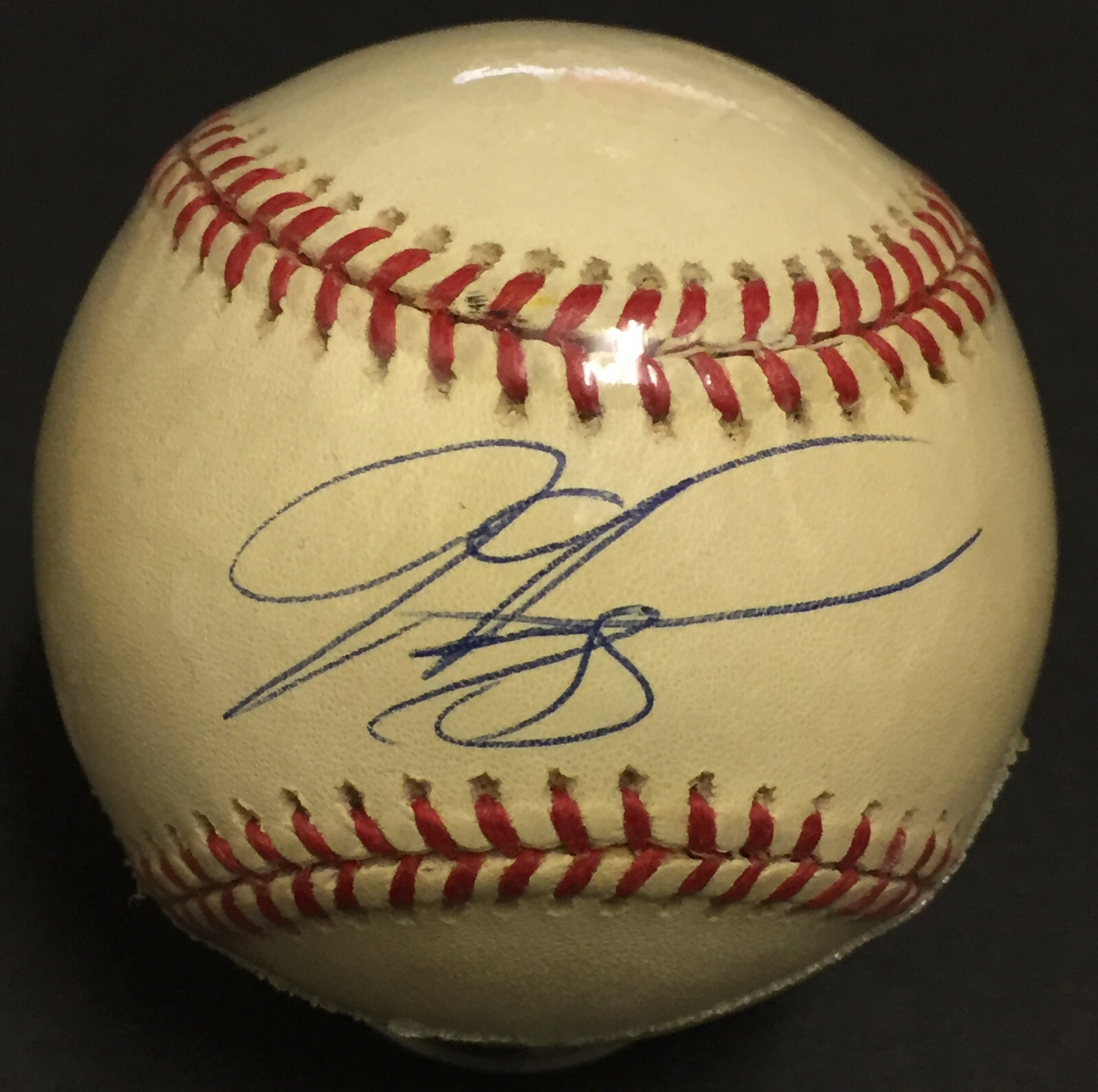 Mike Piazza Mets Signed Official NL Baseball Vintage Autograph Steiner ...